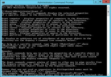 The DS Commands – DSGET - REBELADMIN