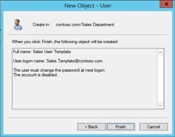 Create Users with User Templates in AD - REBELADMIN