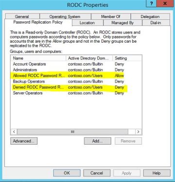 Password Replication in RODC - REBELADMIN
