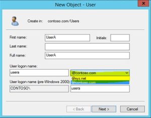 How to Configure Multiple User Principal name (UPN) suffixes - REBELADMIN
