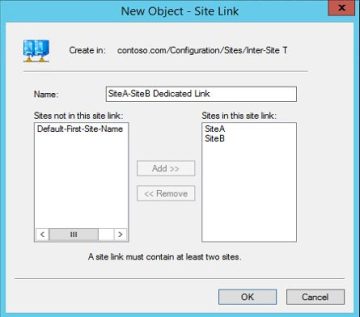 How to setup active directory sites, subnets, site-links? - REBELADMIN