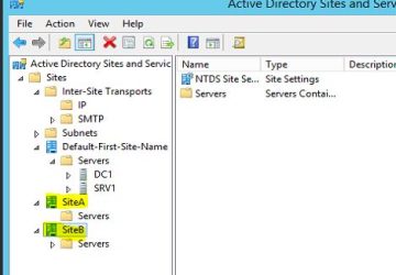 How to setup active directory sites, subnets, site-links? - REBELADMIN