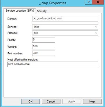 Service Location (SRV) Locator Resources Records - REBELADMIN