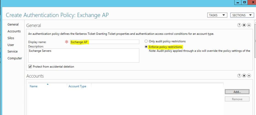 Authentication Policies and Authentication Policy Silos - REBELADMIN