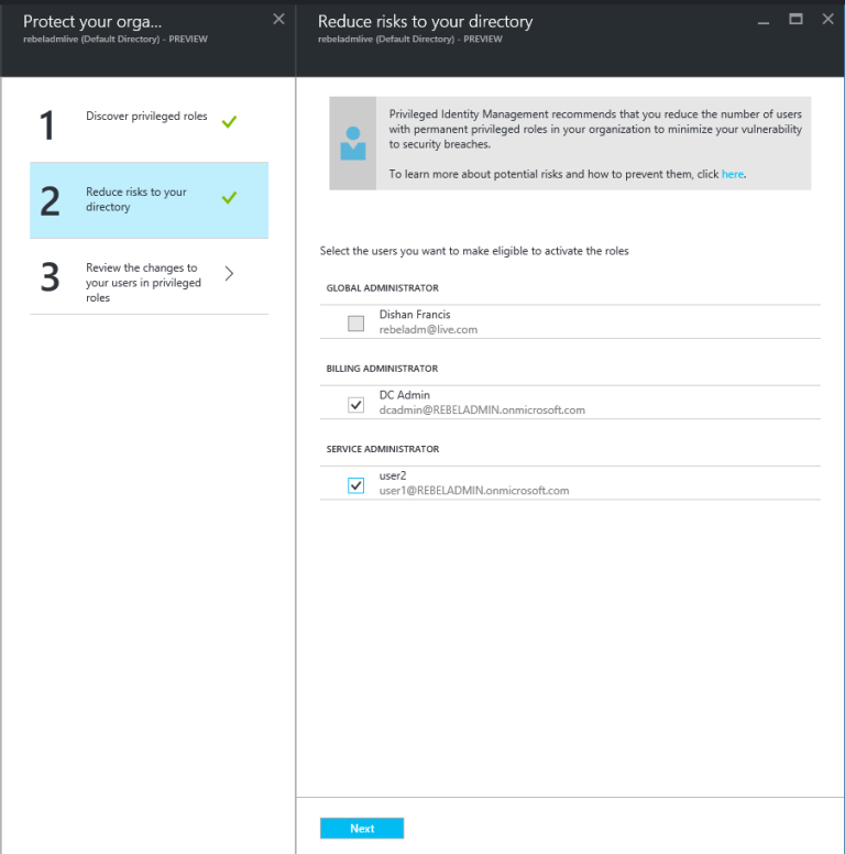 Step-by-Step Guide to Azure AD Privileged Identity Management – Part 1 ...