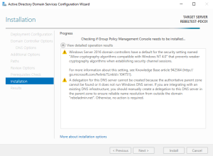 Step-by-Step guide to setup Active Directory on Windows Server 2016 ...