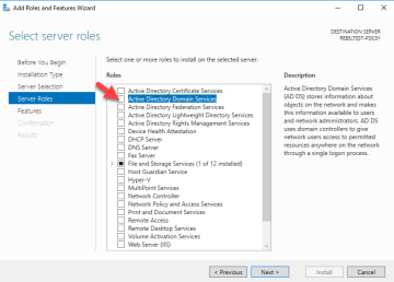 Step-by-Step guide to setup Active Directory on Windows Server 2016 ...