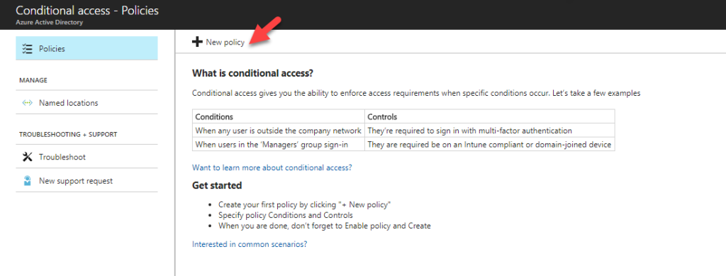 Conditional Access Policies with Azure Active Directory - REBELADMIN