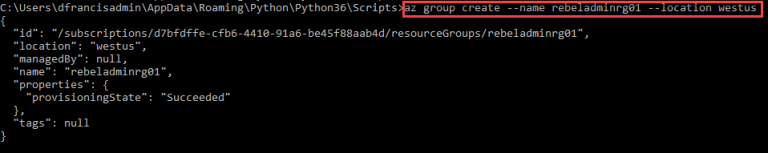 Step By Step Guide To Create Azure Vm Using Azure Cli 20 Rebeladmin 7450