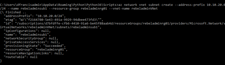 Step-By-Step guide to create Azure VM using Azure CLI 2.0 - REBELADMIN