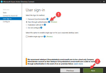 Azure Active Directory Pass-through Authentication - REBELADMIN
