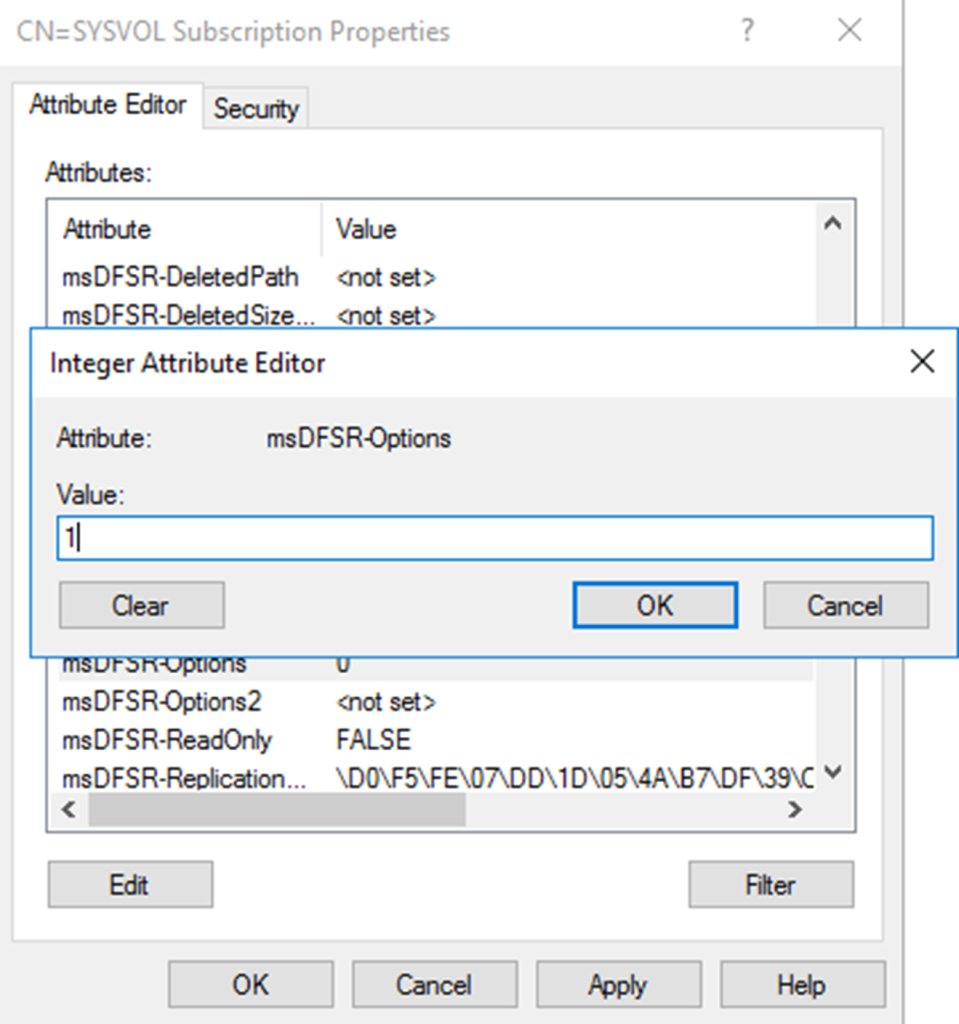 Non-Authoritative and Authoritative SYSVOL Restore (DFS Replication) - REBELADMIN