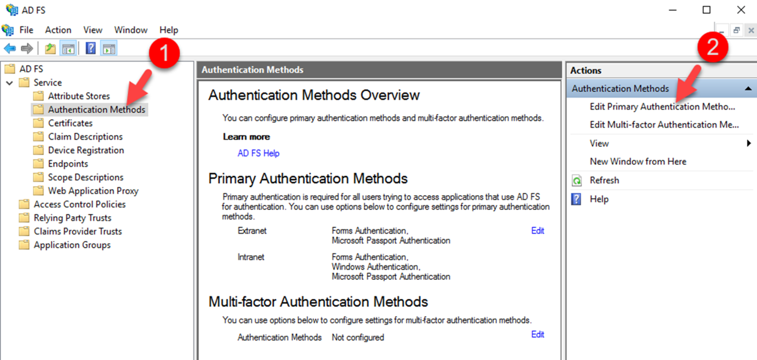 Step-by-Step guide to configure Azure MFA with ADFS 2016 - REBELADMIN