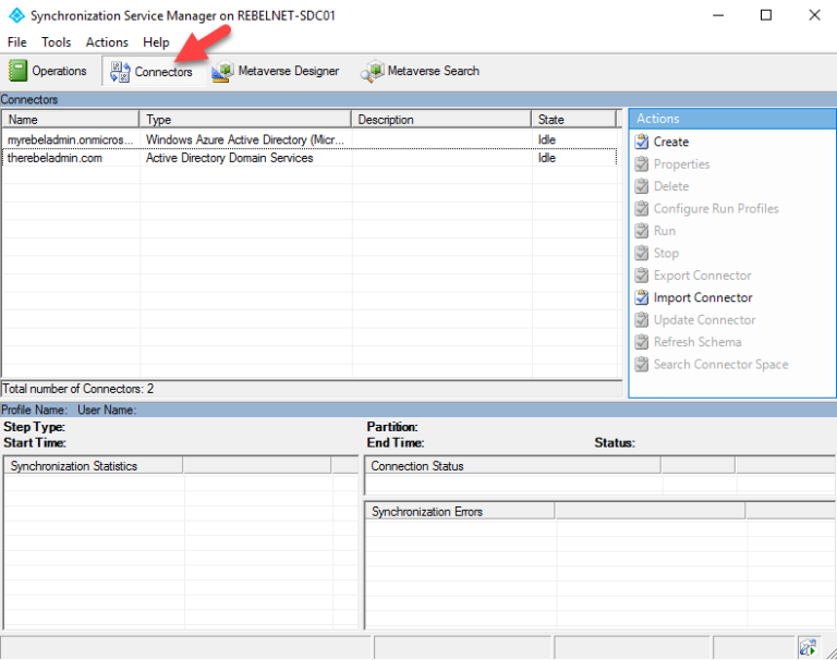 Azure AD Connect Staging Mode - REBELADMIN