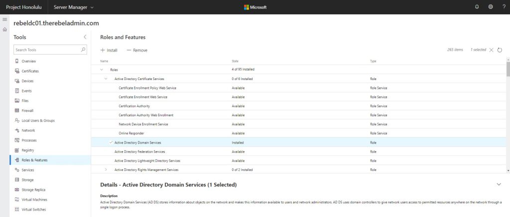 Project “Honolulu” for better windows server management experience ...