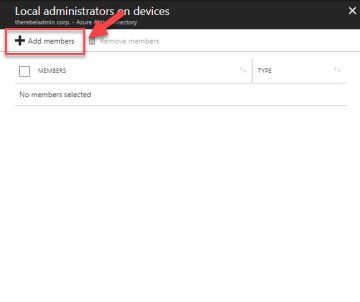 Step-by-Step guide to add Additional Local Administrators to Azure AD ...