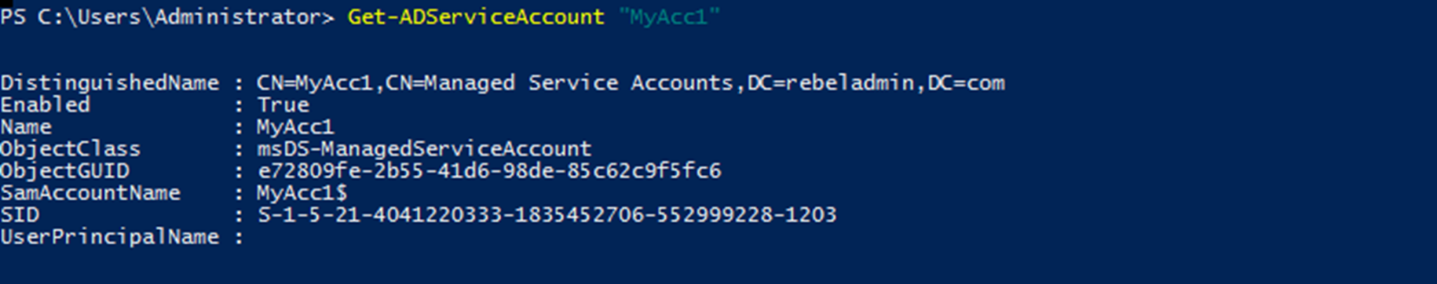 Active Directory Managed Service Accounts (PowerShell Guide) - REBELADMIN