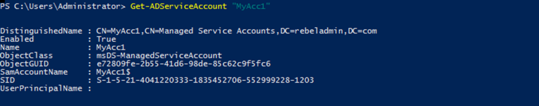 Active Directory Managed Service Accounts (PowerShell Guide) - REBELADMIN Active Directory Managed Service Accounts (PowerShell Guide) - REBELADMIN