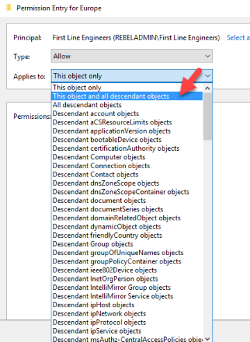 Step-by-Step guide to Manage Active Directory Permissions using Object ACLs - REBELADMIN