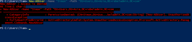 Step By Step Guide To Manage Active Directory Permissions Using Object Acls Rebeladmin
