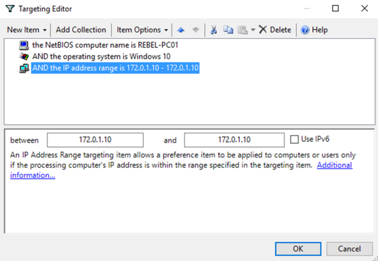 Group Policy Item-Level Targeting - REBELADMIN