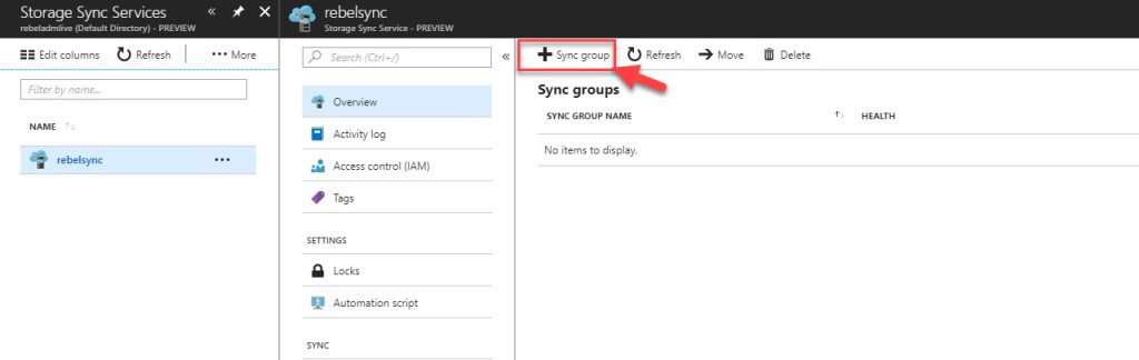 Step-by-Step guide to configure Azure File Sync (preview) - REBELADMIN