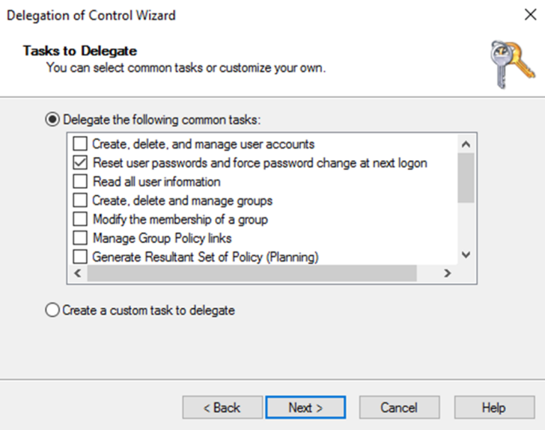 Manage Active Directory Permissions with Delegate Control method ...