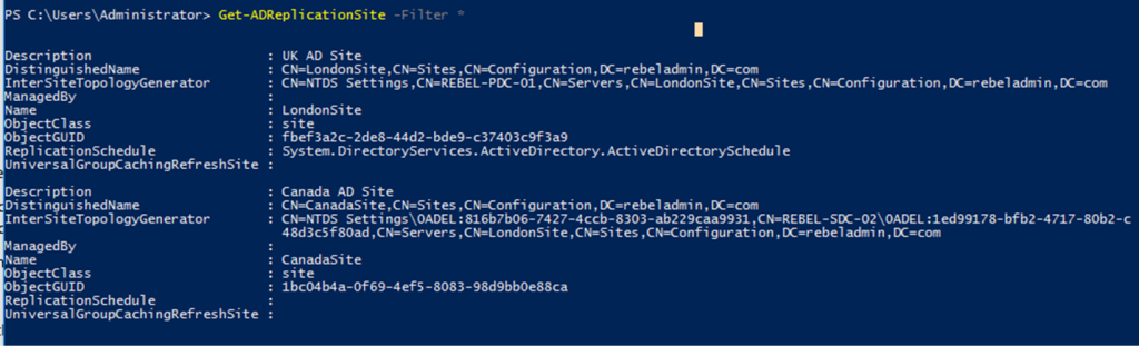 Active Directory Replication Status Review Using Powershell Rebeladmin 2077