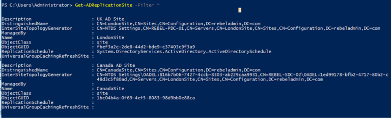 Active Directory Replication Status Review Using PowerShell - REBELADMIN