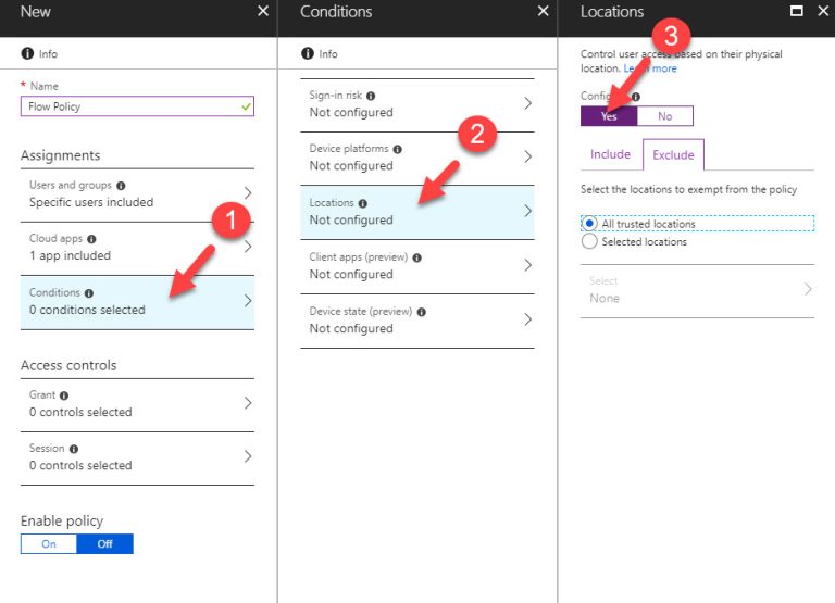 Step By Step Guide To Configure Location Based Azure Conditional Access