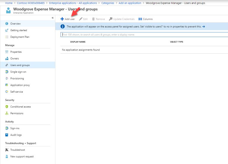 Step By Step Guide To Configure Your Own App With Azure Ad Password Based Single Sign On 6622