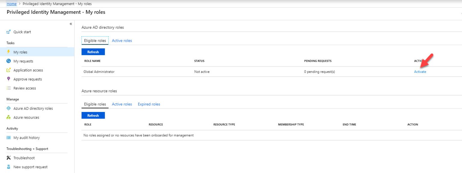 Step By Step Guide To Setup Temporally Privilege Access Using Azure Ad Privileged Identity