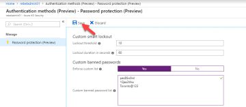 Step-by-Step guide to Azure AD Password protection - REBELADMIN