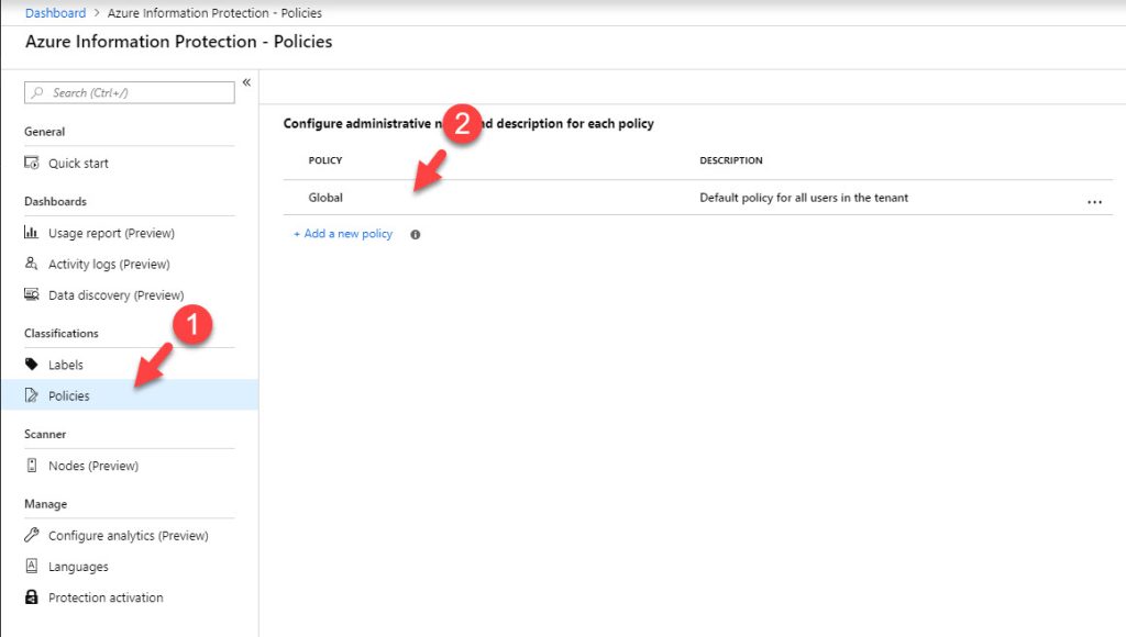 Step-by-Step Guide: Protect confidential data using Azure information ...