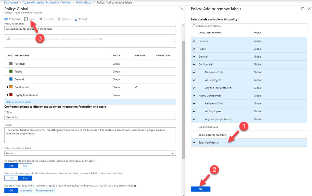 Step-by-Step Guide: Protect confidential data using Azure information ...