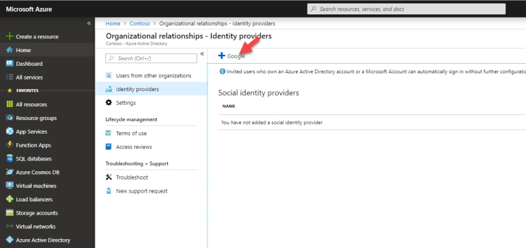 Step-by-Step Guide: How to setup Google federation for Azure AD B2B ...