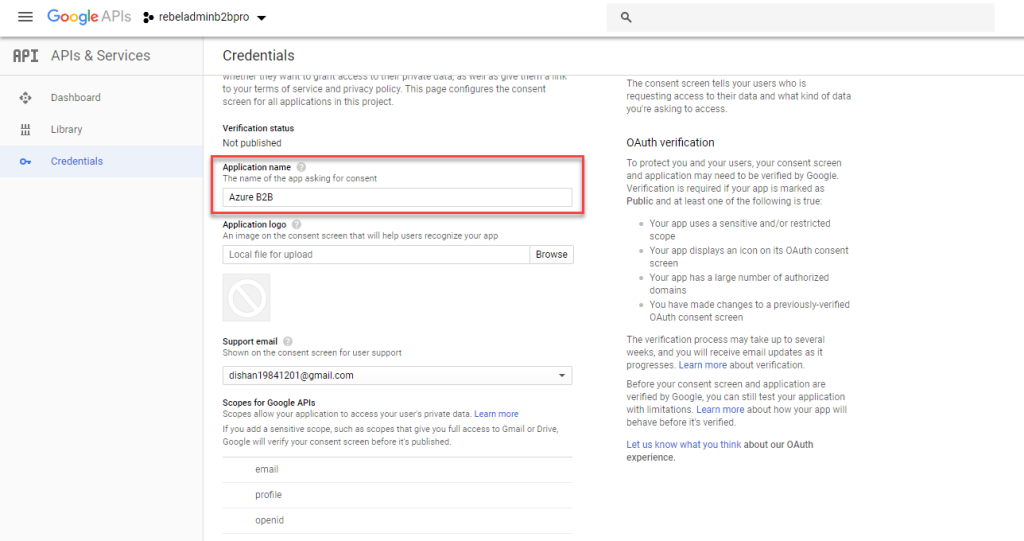 Step-by-Step Guide: How to setup Google federation for Azure AD B2B ...
