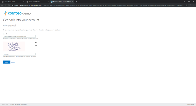 Step By Step Guide Using Microsoft Authenticator App Public Preview To Reset Azure Ad User