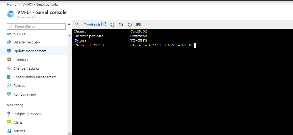 Step By Step Guide Serial Console For Azure Vm Rebeladmin 6715
