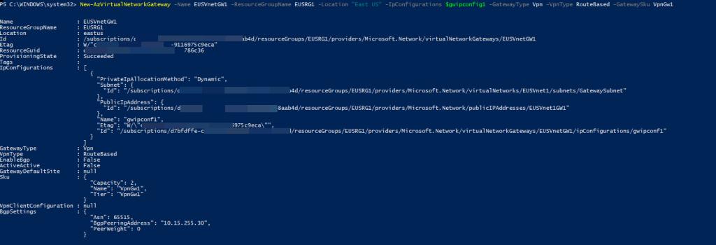 Step By Step Guide To Setup Azure Vnet To Vnet Vpn Gateway Connection Powershell Guide