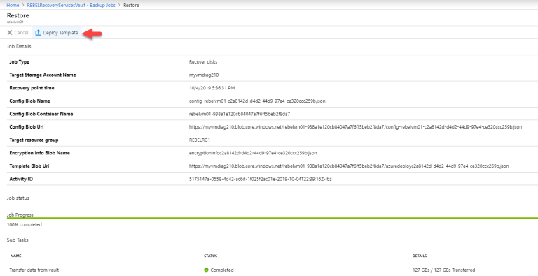 Step By Step Guide How To Backuprestore Encrypted Azure Vm Using Azure Backup Rebeladmin