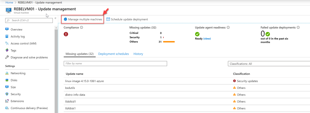Step-by-Step Guide: How to update an Azure Linux VM using Update ...
