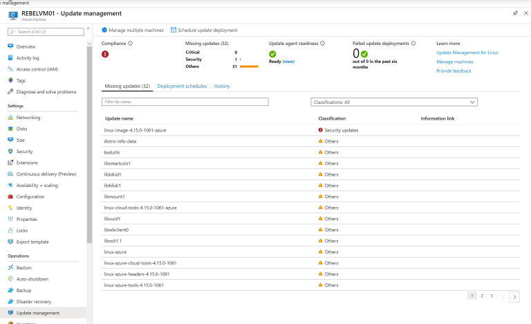 Step-by-Step Guide: How to update an Azure Linux VM using Update ...