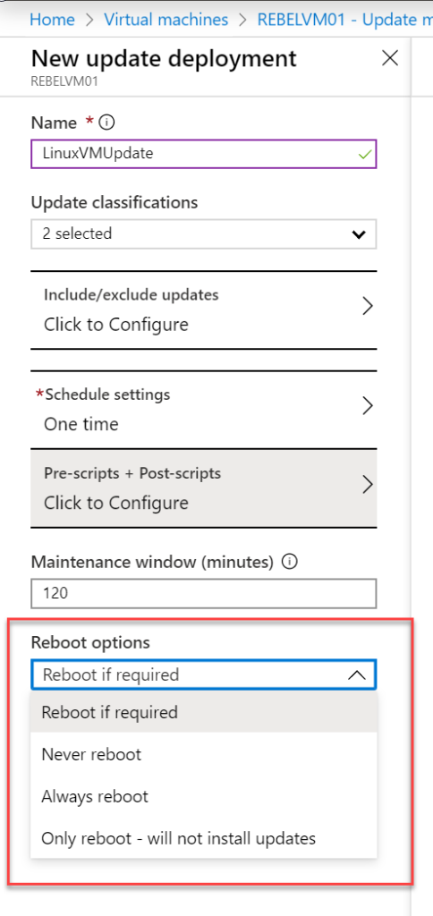 Step By Step Guide How To Update An Azure Linux Vm Using Update Management Rebeladmin