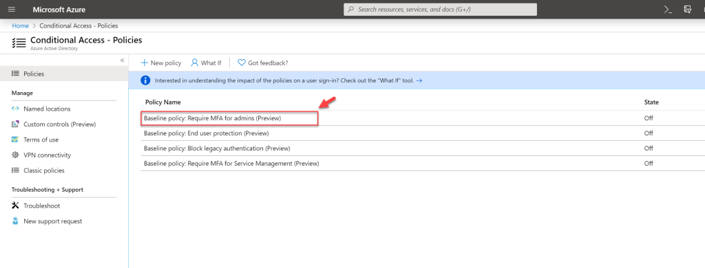 Step By Step Guide How To Enable Mfa For Azure Admins Preview 9724