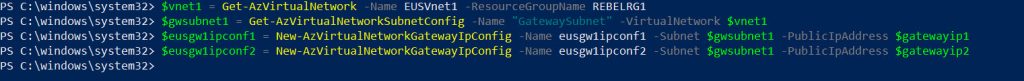 High available VNet-to-VNet connectivity via Active-Active Azure VPN ...