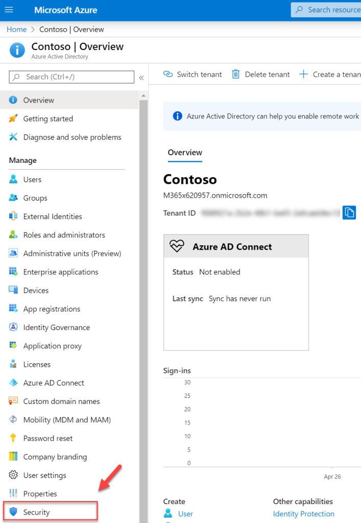 Azure Azure Active Directory Password-less authentication using SMS