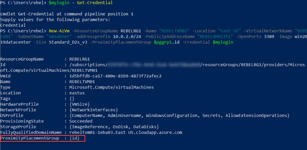 How to reduce VM latency by using Azure proximity placement group