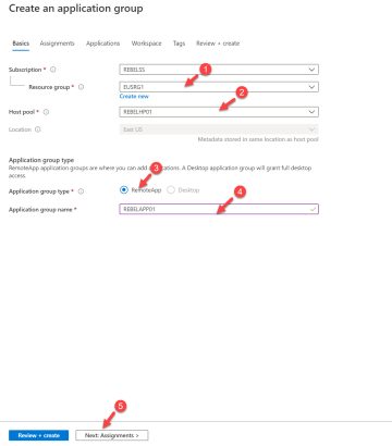 How to publish Applications using Windows Virtual Desktop