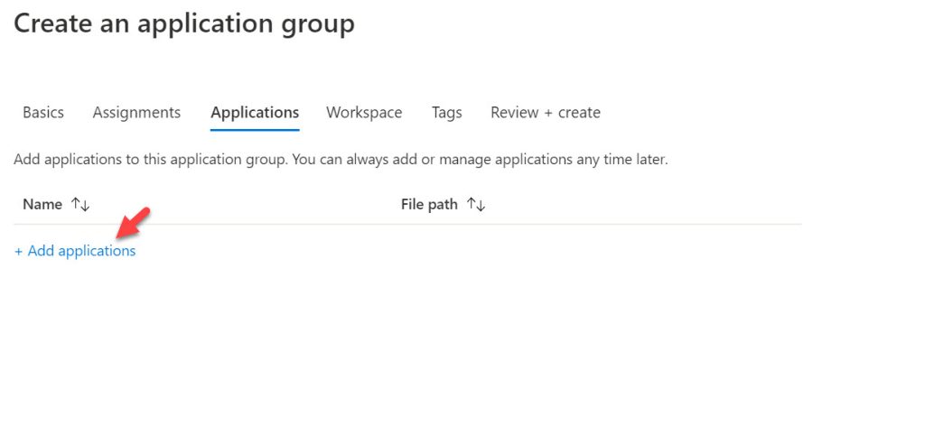 How to publish Applications using Windows Virtual Desktop